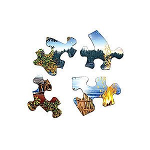 Springbok Majestic 500 Piece Wood Jigsaw Puzzle - Lakeside