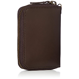 Victorinox Altius Edge Clavius Zippered Leather Key Case w/RFID Protection (Dark Earth)