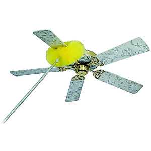 Estilo Ceiling Fan Duster - Long Ceiling Fan Cleaner Duster | Removable & Washable, Extendable up to 47” with Detachable Microfiber Head |Feather Dusters for Cleaning |Duster with Extension Pole