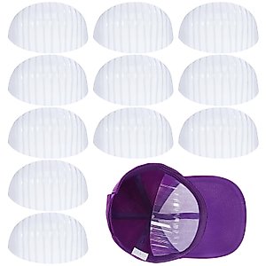 DEARMAMY Hat Insert Caps Liners:25pcs Support Baseball Hat Shaper Storage Inserts Plastic Hat Inner