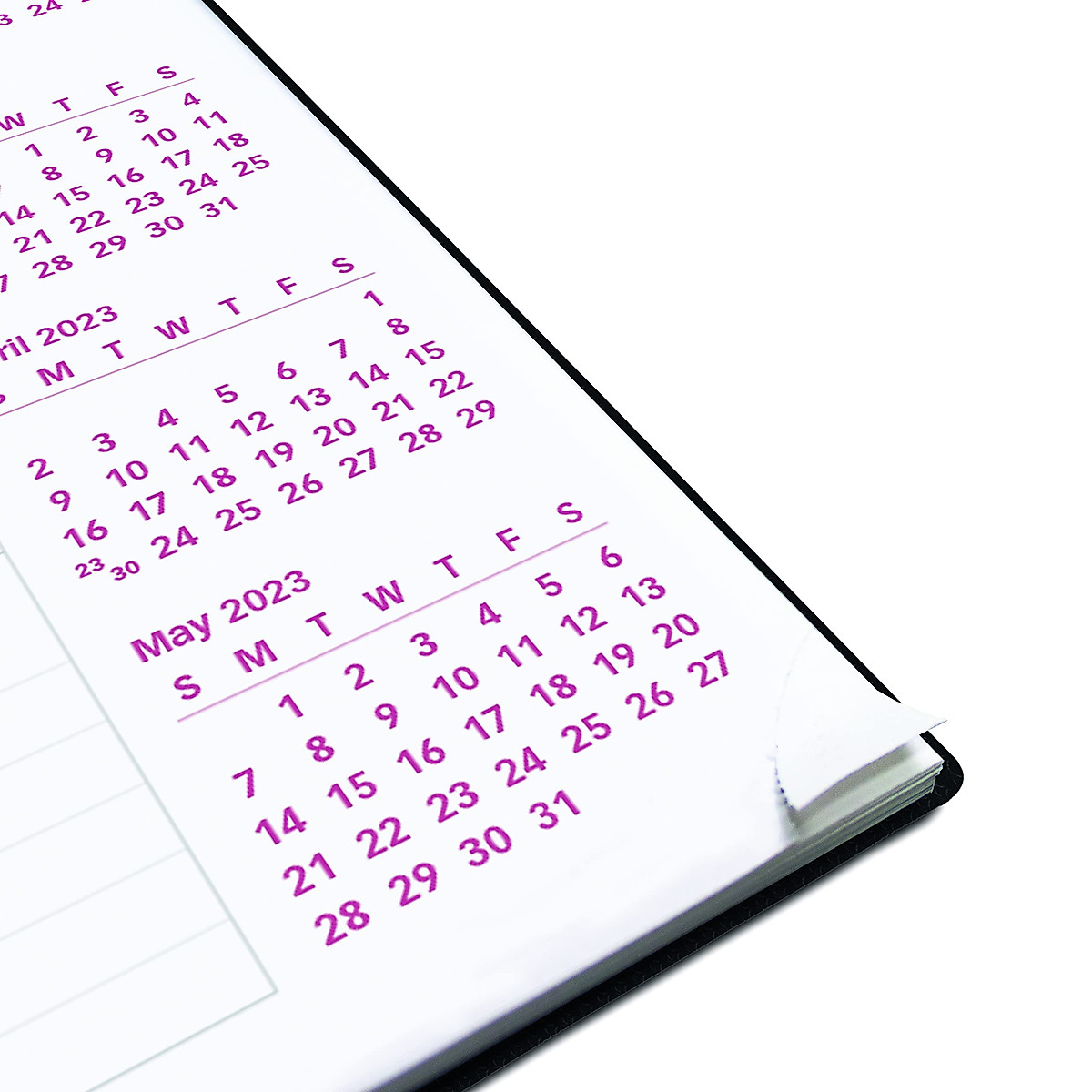 Brownline 2023 DuraFlex Monthly Planner, 14 Months, December 2022 to January 2024, Twin-Wire Binding, 11" x 8.5", Black (CB1262V.BLK-23)