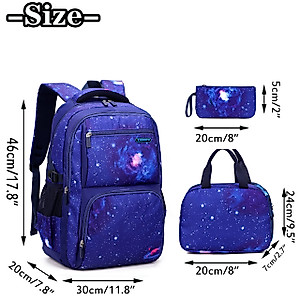 Girls Boys Kids Backpack for Preschool Kindergarten Elementary School Backpack for Girls Boys Kids Lightweight and Multi functional carry on Backpack 18inch Gaxaly 04