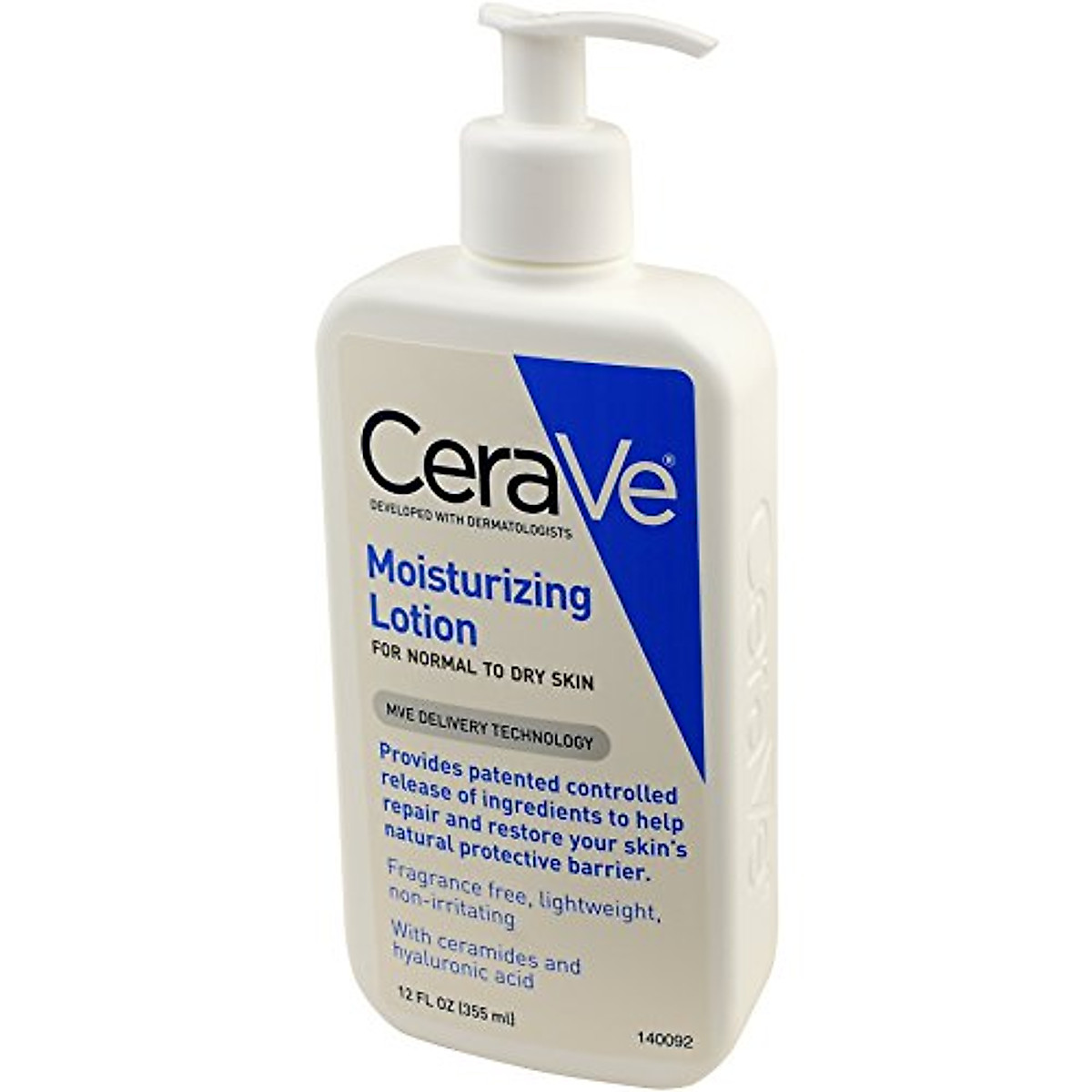 CeraVe Daily Moisturizing Lotion | 12 Ounce | Face & Body Lotion for Dry Skin with Hyaluronic Acid | Fragrance Free