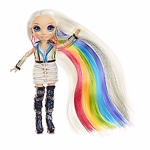 Rainbow High Hair Studio – Create Rainbow Hair with Exclusive Doll, Extra - Long Washable Hair Color & Complete Doll Clothes and Accessories- Fun Playset for Kids Ages 4+