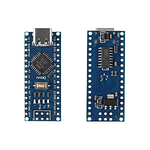 HiLetgo 3pcs Nano 3.0 ATmega328P Type-C USB CH340 Controller Board Compatible to Arduino Nano CH340 USB Driver Nano V3.0 ATmega328