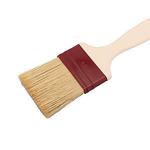 Matfer Bourgeat Natural Pastry Brush, Flat, 1"