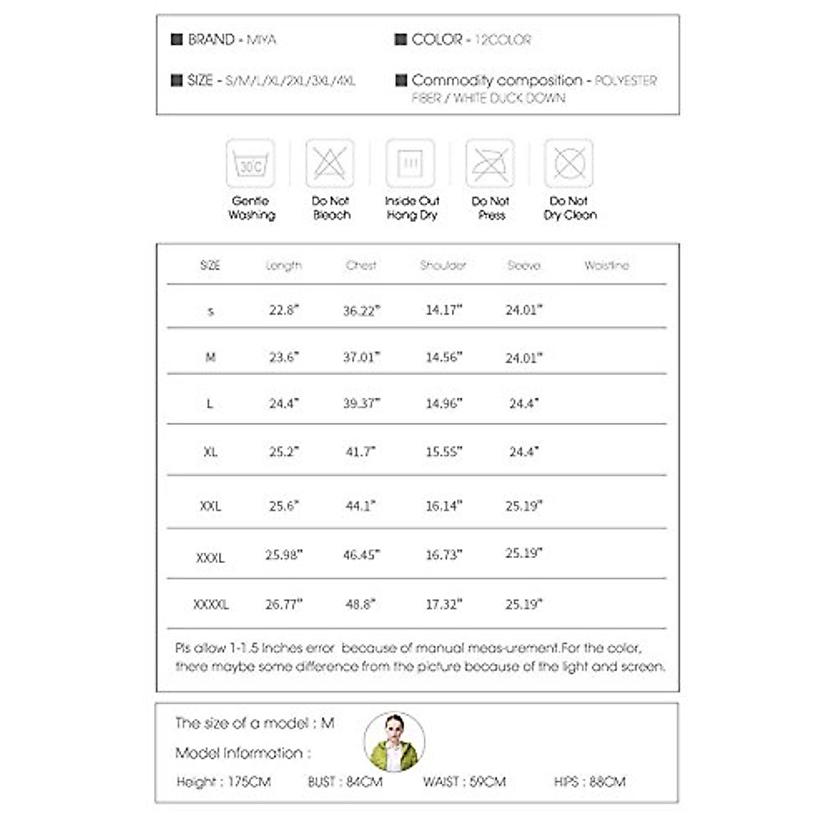 Miya Women's Packable Ultra light Weight Short Down Jacket Coat Stand collar-01Coffee Medium