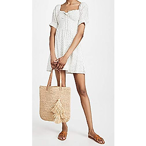 Mar Y Sol Women's Carolina Bag, Natural, Tan, One Size