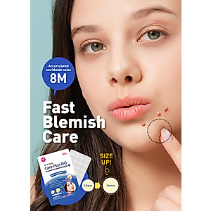 OLIVE YOUNG Care Plus Spot Patch Big (81 Count) | Hydrocolloid Patch, Spot Stickers for Acne Pimple and Zits