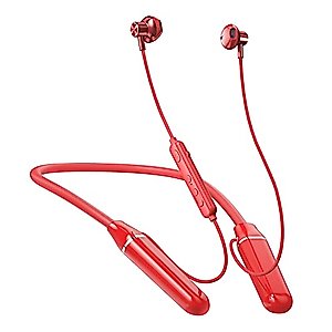 FIGMASU Wireless Bluetooth Headphones Neckband 100H Playtime, IPX5 Waterproof Wireless Earbuds in Ear, Noise Isolating Lightweight for Running, Workout, Gym Headset with Mic