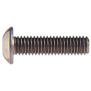 The Hillman Group 44010 1/4-20 x 1-1/2-Inch Button Socket Cap Screw, Stainless Steel, 8-Pack