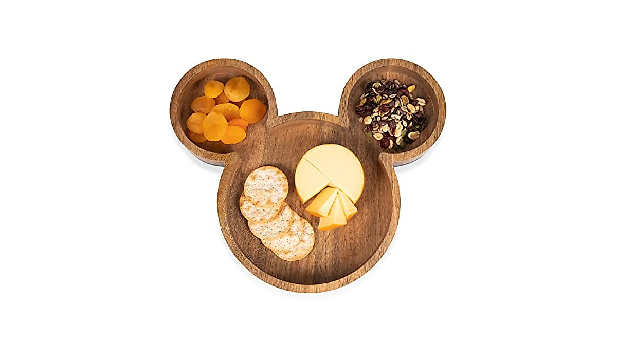 Disney Mickey Mouse Serving Tray - Elegant Mango Wood Charcuterie Board