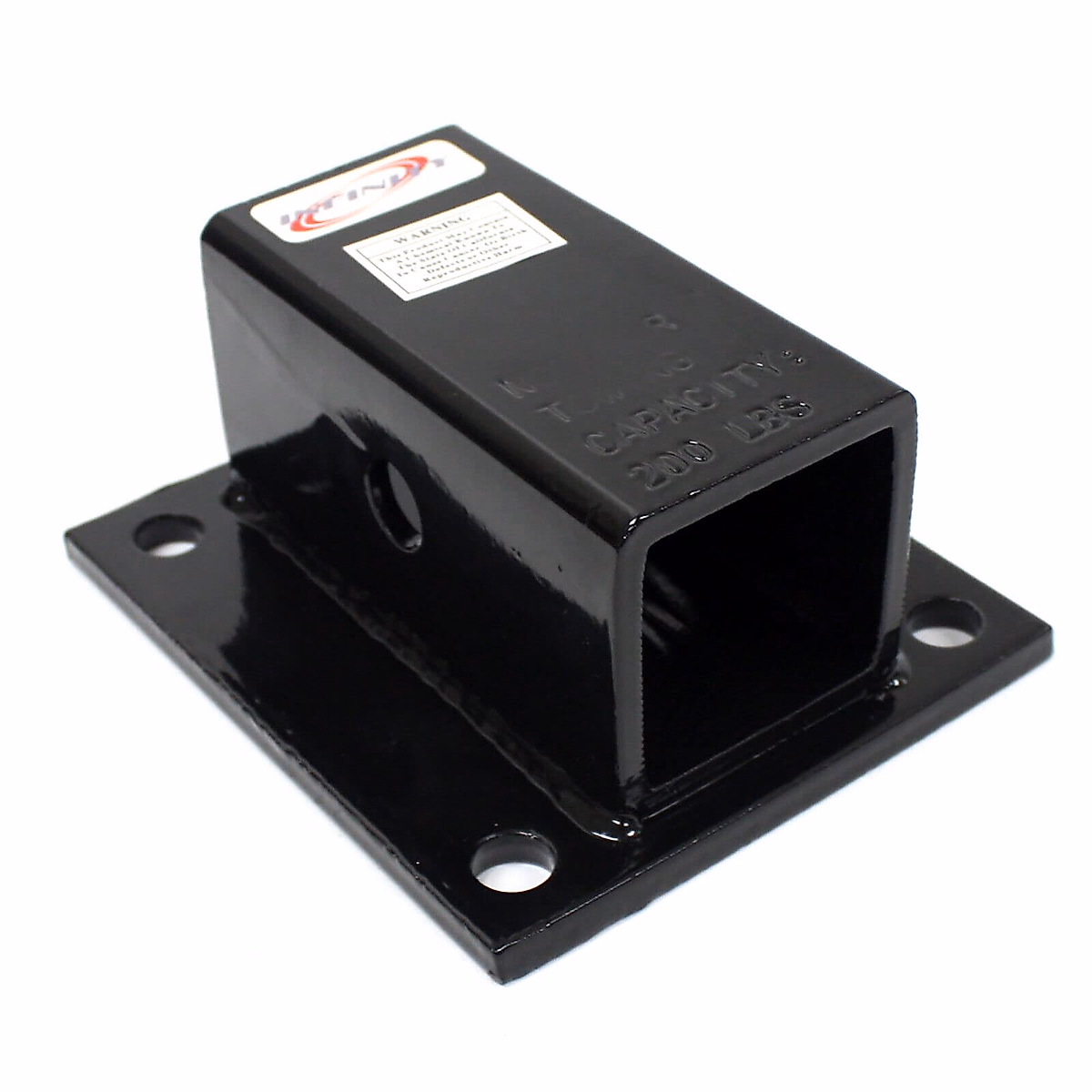 RV Bumper Bike Cargo Carrier 2" Hitch Receiver Adapter Rear Mount 4" Square Bump