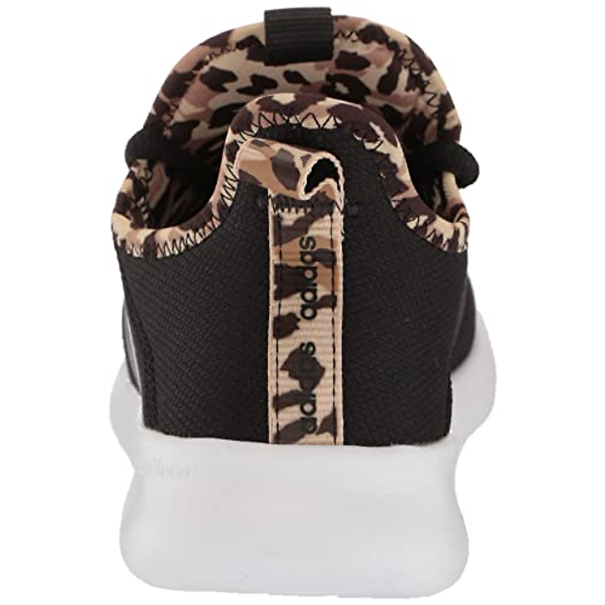 adidas womens Cloudfoam Pure 2.0 Running Shoe, Black/Black/Sandy Beige, 5.5 US