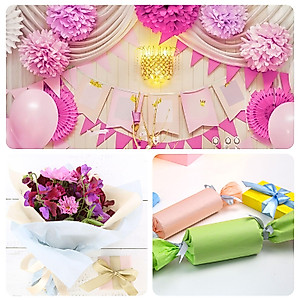 Shindel 120 Sheets Colorful Tissue Paper, Tissue Paper Bulk 20x14 Inch Gift Wrapping Paper for DIY Crafts Gift Box Wrapping 20 Colors