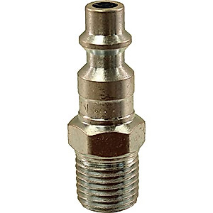 Milton 727 NPT M Style 1/4 Male Air Line End Plug (MIL727) 25-Pack