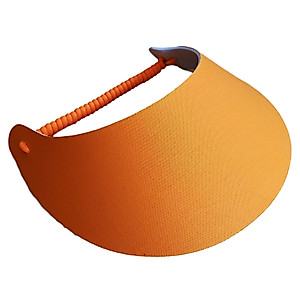 The Incredible Sunvisor - Available in Beautiful Solid Colors, Perfect for The Summer! (Peach)