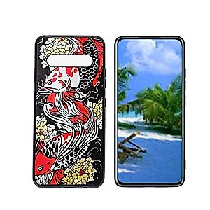 HEOLCULWO Compatible with LG V60 ThinQ 5G Phone Case, Koi-Fish-11 Case Silicone Protective for Teen Girl Boy Case for LG V60 ThinQ 5G