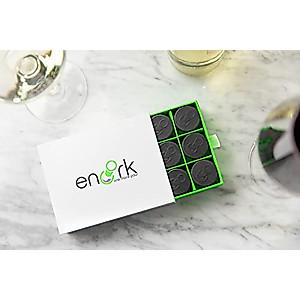 Encork Wine Preservers, Oxygen-Absorbing Bottle Stoppers 12-Pack