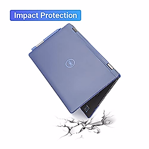 mCover Case Compatible ONLY for 2021～2022 14" Dell Latitude 7420 7430 Laptop or 2-in-1 Windows Notebook Computer (NOT Fitting Any Other Dell Models) - Aqua