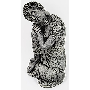 Thai Buddha Statue Home and Garden Yoga Decor Concrete Statuary Asian Collection