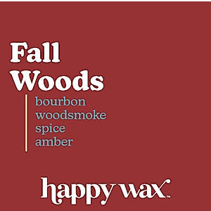 Happy Wax Fall Mix Premium Scented Natural, Non Toxic Soy Wax Melts – 6 Total Oz. of Scented Wax Melts. Includes: Fall Woods, Autumn Breeze, and Pumpkin Spice Latte