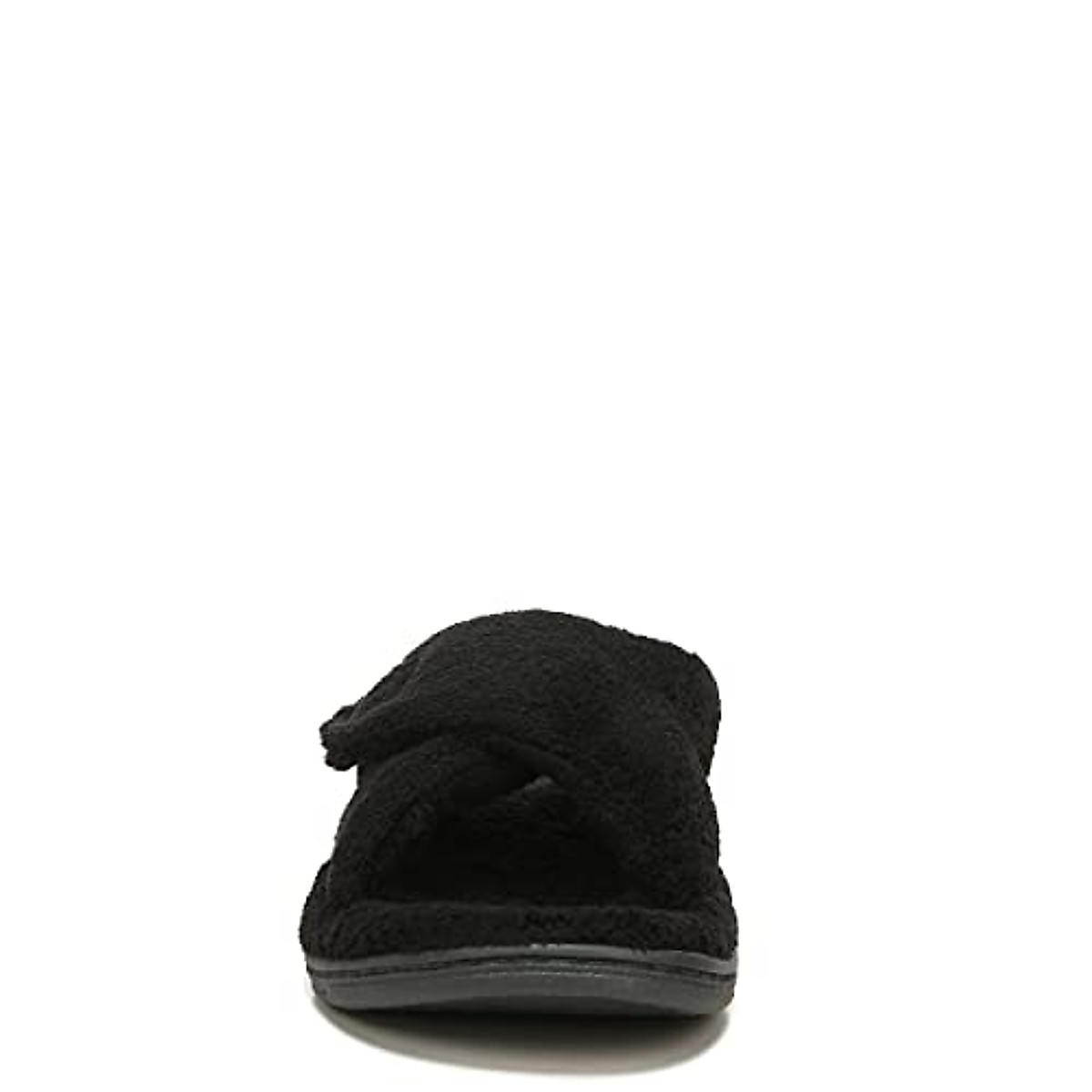 Vionic Women's Relax Slipper, Black, 9 M
