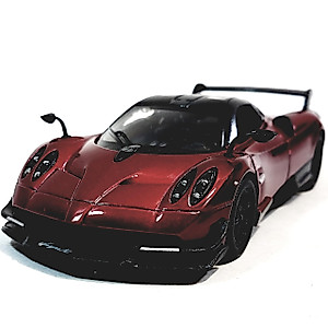 KiNSMART 2016 Pagani Huayra BC Red 5" 1:38 Scale Die Cast Metal Model Toy Car w/Pullback Action