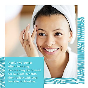 MyCHELLE Dermaceuticals Ultra Hyaluronic Hydrating Serum (1.0 Fl Oz) - Rich Hydration for Dry Skin with Vegan Hyaluronic Acid, Help Plump Skin and Help Reduce Appearance of Fine Lines and Wrinkles