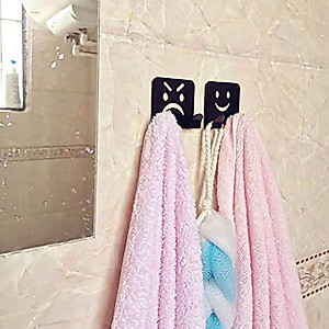 iRomic Wall Mount Adhesive Razor Plug Key Towel Holder Hooks Hanger(4Pack) Bathroom Kitchen Home Organizer for Shower Robe Loofah Bathrobe Coat Clothes Key,Aluminum