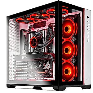 Skytech Gaming Prism II Gaming Computer PC Desktop - AMD Ryzen 7 5800X 8-Core 3.8GHz, RTX 3080 Ti 12G GDDR6X, 1TB NVMe Gen4 SSD, 16GB DDR4 3200, RGB Fans, 360mm AIO, AC WiFi, Windows 11 Home 64-bit