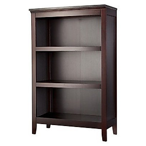 Threshold Carson 3-shelf Bookcase, Espresso Finish