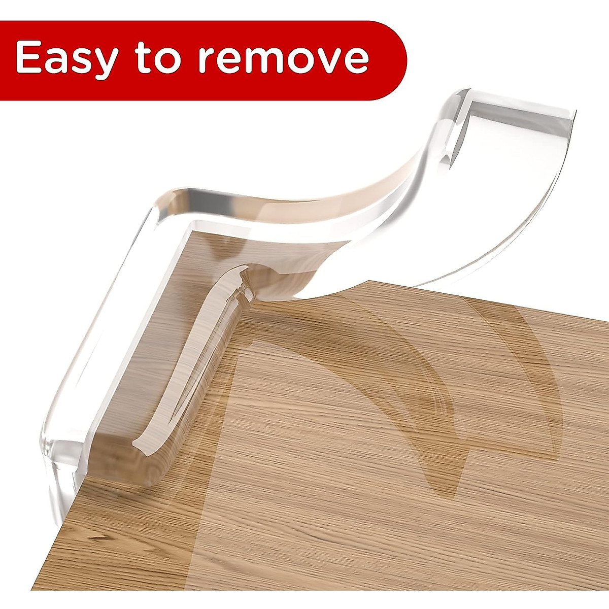 8 Pack Corner Guards Baby Proofing Furniture Corner & Edge Safety Bumpers Corner Covers Protectors Baby Proof Bumper & Cushion to Cover Sharp Furniture & Table Edges (L Shape)