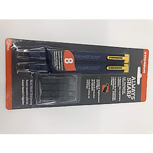 SWANSON Tool Co, Inc SW1201K Value Pack 7 inch Speed Square and Big 12 Speed Square & Swanson Tool Co CP216 AlwaysSharp Refillable Mechanical Carpenter Pencil