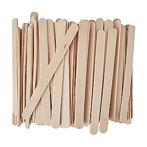 Spa Slender Unbleached Cotton Muslin Wax Roll Refill Kit – Pack of 3-inch x 40 yards Muslin Roll for Waxing, 200 Wooden Wax Applicator Sticks, 100 Petite Muslin Strips for Full-Body Hair Removal