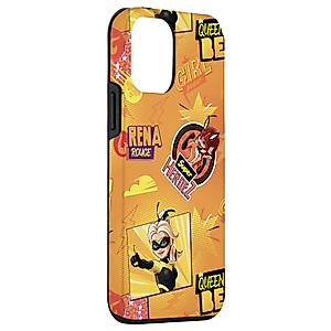 iPhone 12 mini Miraculous Collection Iconic Queen Bee and Rena Rouge Case