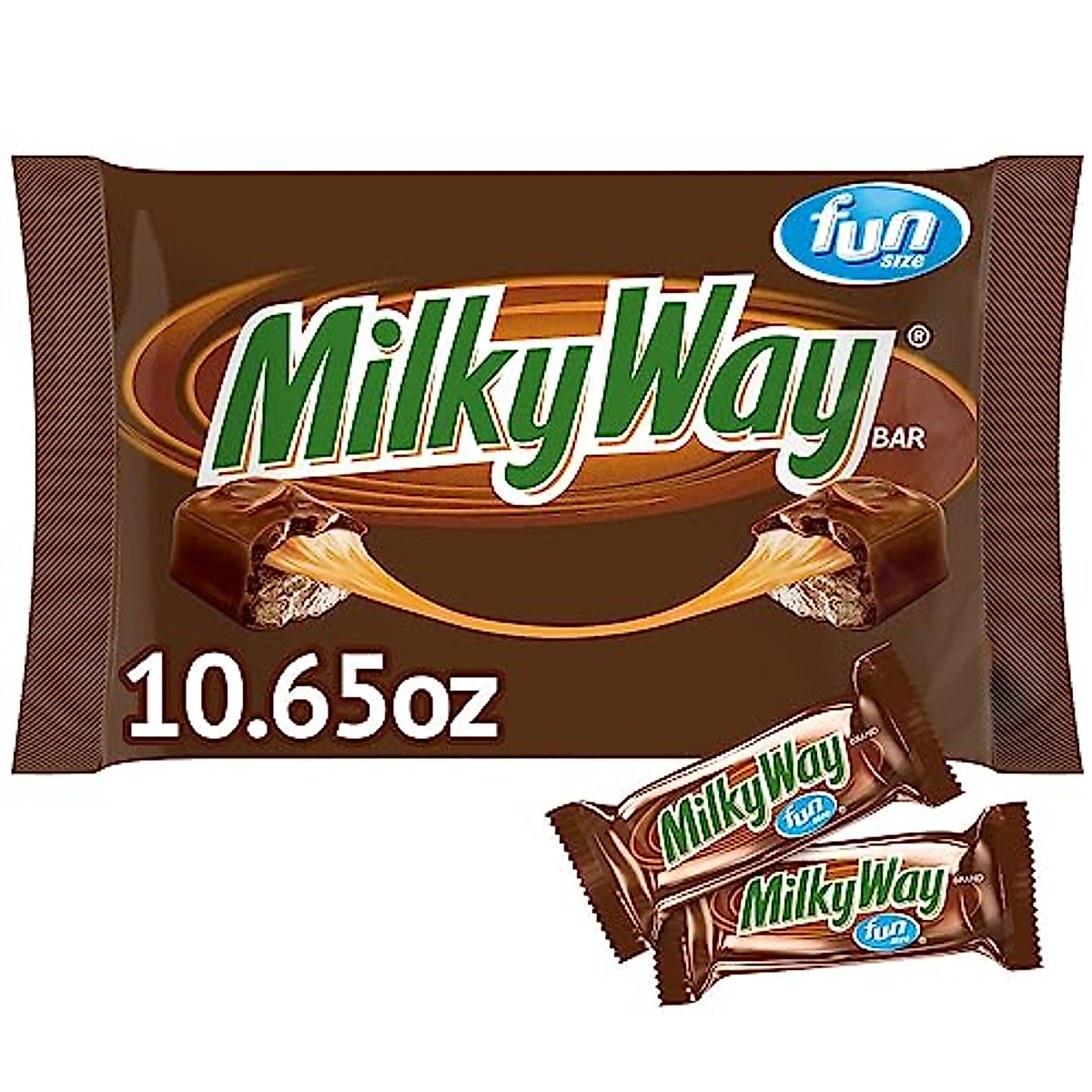 MILKY WAY Fun Size Milk Chocolate Candy Bars, 10.65 oz Bag