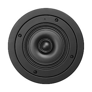 OSD Black 6.5" Super Shallow Mount Weather-Resistant in-Ceiling Speaker Pair - BK-R62SS