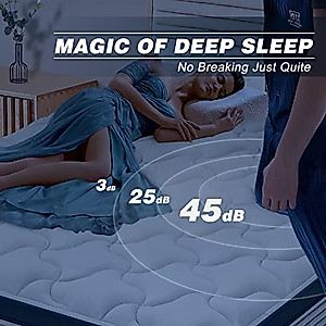 FLEXPEDIC Deep Sleep Twin Mattress 10 Inch Hybrid Premium Pillow Top | Indulge in Luxurious Comfort with Pocket Innerspring System | Made in USA | CertiPUR-US & Oeko-TEX Certified | Delivery in a Box