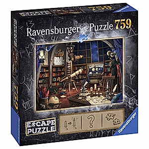 Ravensburger Escape Puzzle - Space Observatory 759 Piece Jigsaw | Unique Escape Room Experience | Perfect for Kids and Adults Aged 12 and Up | FSC Certified Materials | 27'' x 20'' Size