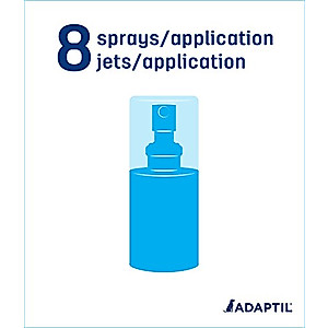 ADAPTIL Spray 60 mL – Calms & Comforts Dogs During Travel, Veterinary Visits and Stressful Events - The Original D.A.P. Dog Appeasing Pheromone Spray, 60ml - Packaging May Vary