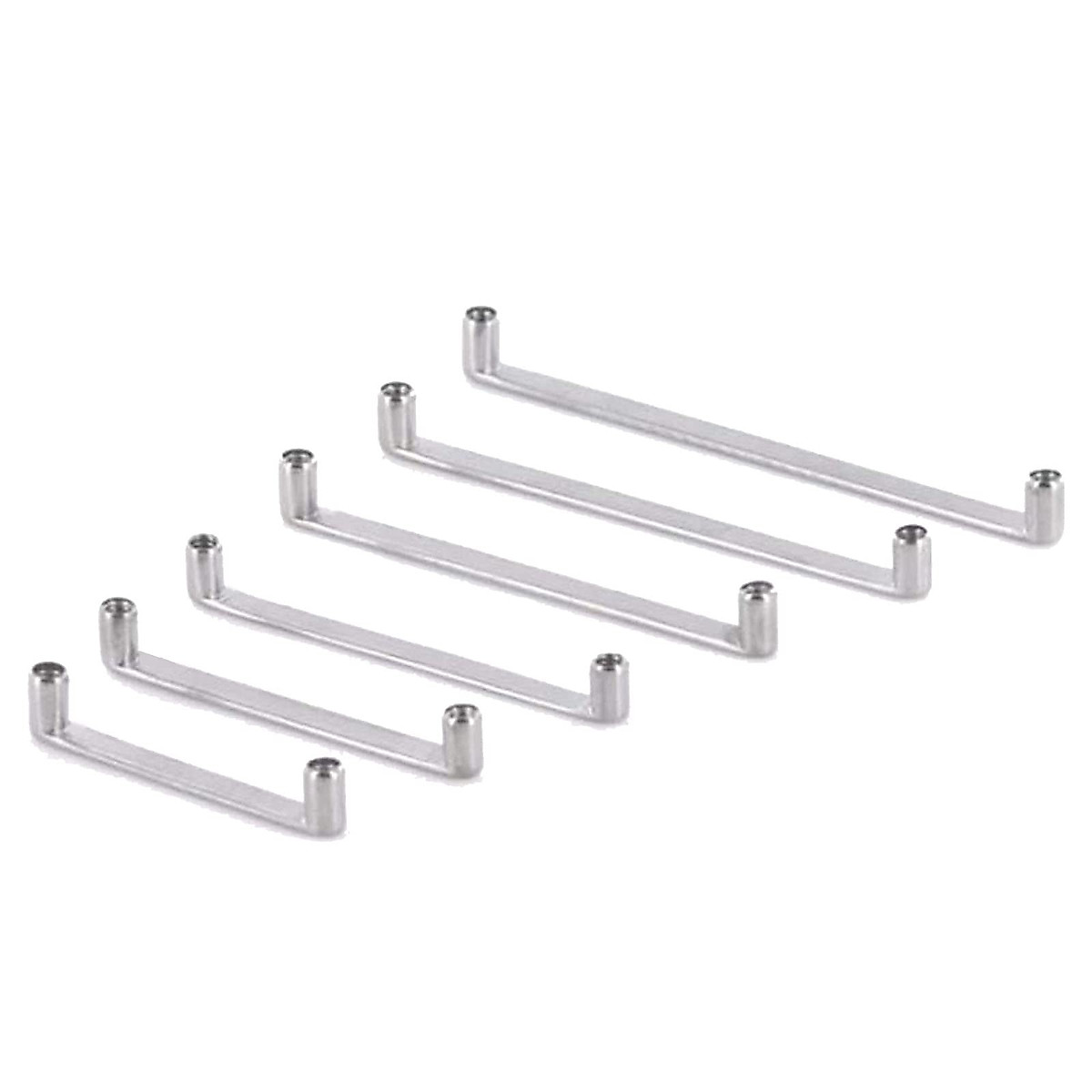 Painful Pleasures 14g Internally Threaded Flat Titanium Surface Barbell with 2mm Rise - 19mm ~ 3/4"