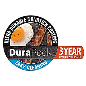 Presto 07056 22' Durarock Griddle, 22 Inch, Black/Gray