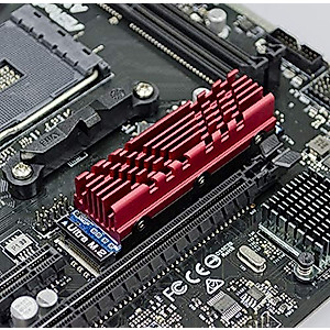 Digifast M.2 2280 SSD Premium Heatsink - Red