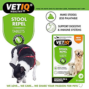 M&C Stool Repel-UM Deters Stool Eating for Dogs & Puppies (30 Tablets)