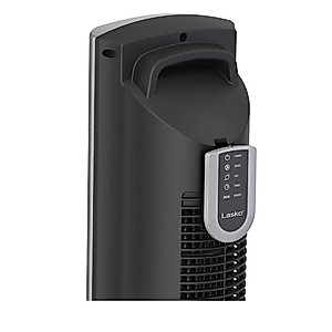 Lasko XtraAir 48-Inch Tower Fan with Remote Control, House-Fan Air Ionizer for Living Room, Bedroom, Office, and More, 2 Pack