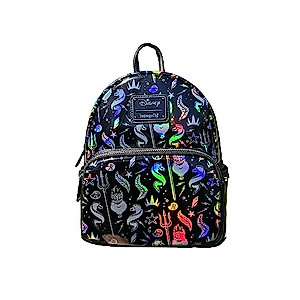 Loungefly Little Mermaid Iridescent Ursula AOP Mini Backpack Toyz N Fun Exclusive