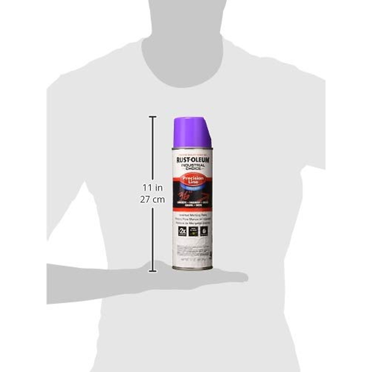 RUST-OLEUM 1869838 Fluorescent Purple Marking