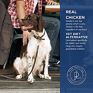 PURELUXE Grain and Gluten Free Dog Food, Stellar Elite Nutrition, Chicken, Trout, and Eggs, for Adult and Senior Dogs, Made in The USA, 4lbs