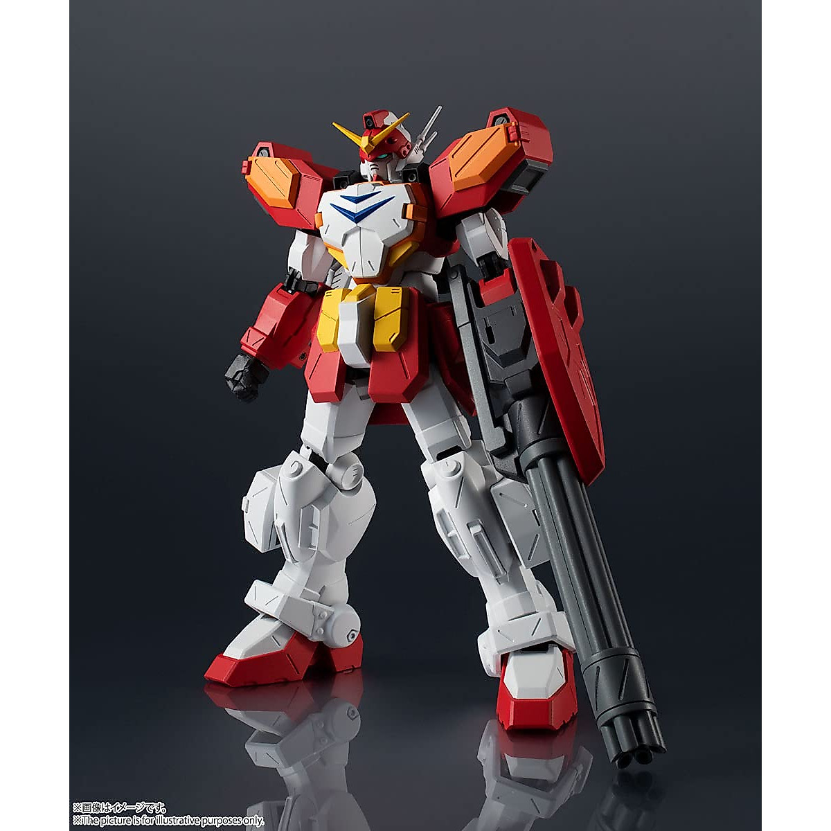 TAMASHII NATIONS Tamashi Nations - Mobile Suit Gundam Wing - XXXG-01H Gundam Heavyarms, Bandai Spirits Gundam Universe